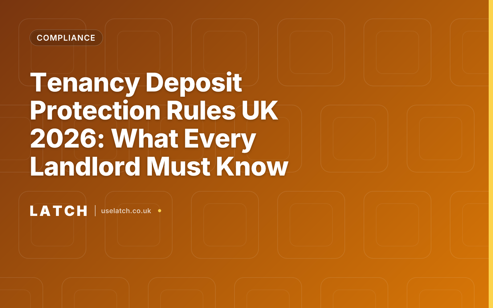 Tenancy Deposit Protection Rules UK 2026: What Every Landlord Must Know ...